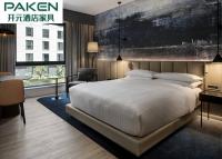 China Marriot Hotel Modern Leather Upholstered Headboard & Bedbase - 2000×2000×300mm Standard Size with E1 Grade Materials for sale