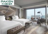 China Four Season Hotel Five Star Standard Leisure Bedroom Furniture None Headboard Design Gray Style for sale