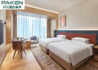 China Hyatt Hotel Bedroom Furniture Vintage Era Decorations Full Length Double Layer Headboard for sale