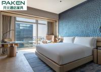 China Hilton Hotel Bedroom Sets Coordinating Soft Upholstery Color Blocking Bedroom Wall Decoration for sale