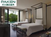 China Custom Tropical Luxury Hotel Furniture Set - 13-Piece Solid Wood Resort Collection with 1800mm Bed Base for sale