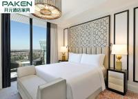 China Royal Imperial Hotel Geometry Ethnic Feature Decorates Net Upholstered Furnitures for sale