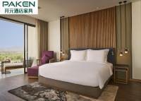 China Natural Images In Classic Poetry Villa Suites Furniture Set Large Headboard Background Panel for sale