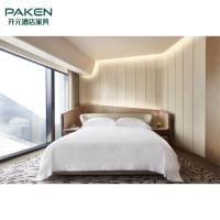 China Five Star Hotel Bedroom Furniture Sets Modern Design Irregular Shape With Art Decorations for sale