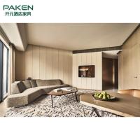 China Five Star Hotel Bedroom Furniture Sets Modern Design Irregular Shape With Art Decorations for sale