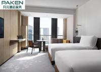 China Intercontinental Hotels Group Entry Lux Style Bedroom Furniture Sets Wooden Fixed Furniture Decorations for sale