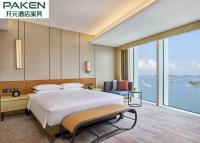 China Hyatt Hotel Groups Five Star Internationl Hotel Bedroom Sets For Large French Windows for sale