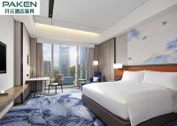 China Hilton Hotel Group Design Simpler Layout Natural / Engineered Oak Wood Veneer Comfortable Living Atmosphere for sale
