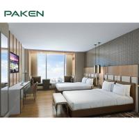 China Custom 5-Star Hotel Furniture Sets with E0/E1 Grade Materials and FR-CA117 Certified Upholstery for sale