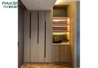 China Custom Wooden Wall Panel for Hotel Fixed Furniture - Solid Wood/MDF Construction with Environmental Lacquer Finish for sale
