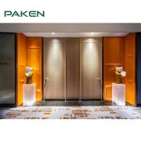 China Custom Hotel Fixed Furniture: E0/E1 Grade Wall Panels, Cabinets & TV Backgrounds for 5-Star Hotels for sale
