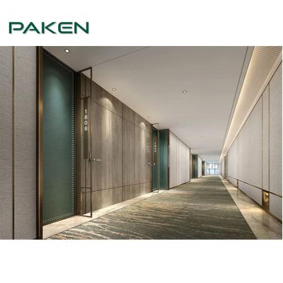 China ISO9001 Certified Custom Hotel Wall Panels & Fixed Furniture with 0.6mm Wood Veneer and 3-Year Warranty for sale