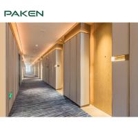 China Custom 5-Star Hotel Interior Wall Panels & Fixed Furniture - 0.6mm Wood Veneer, ISO9001 Certified for sale