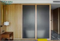 China Custom Luxury Hotel Fixed Furniture Wooden Wall Panels with 3-5 Year Warranty and 40-45° High Density Sponge for sale