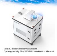 China Molas 3d Doppler Wind Lidar Measurement No Condensation for sale