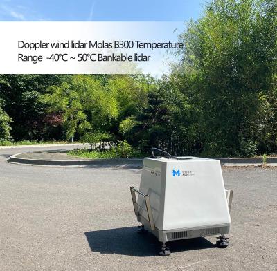 China Bankable Doppler Wind Lidar Molas B300 Temperature Range  -40℃ ~ 50℃ for sale
