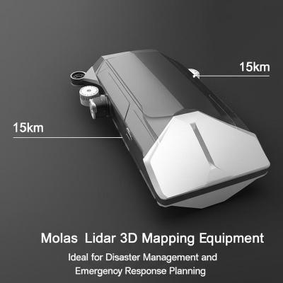 China Maximum Acquisition Distance 15km Molas Lidar 3D Mapping Equipment Ideal for Disaster Management and Emergency Response Planning for sale