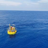 China Marine Grade Epoxy Coating Floating Lidar System Wave Height 14m for sale