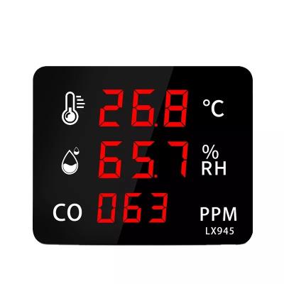 China Favourable Price Outdoor/Indoor Air Quality Detector Thermometer Hygrometer Humidity Co Detector Carbon Monoxide Detector for sale
