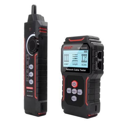 China 3.7V Lithium Battery Cable Tester - Network Line Tester with LCD Display for RJ45/Phone Wires, Portable Wire Detector Tool for sale