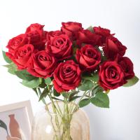 China Valentine'S Day Fake Flower Bouquet Hydrangeas Peonies Multicolor Silk for sale