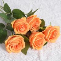 China Valentine'S Day Fake Flower Bouquet Hydrangeas Peonies Multicolor Silk for sale