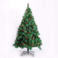China Rattan Pine Needle Fake Plants And Trees Xmas Decoration for sale