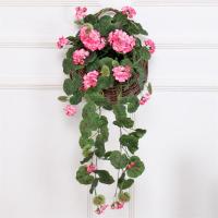 China Realistic Fake Hanging Plants Outdoor Decoration Greenery Vines for sale