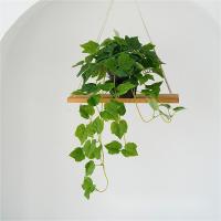 China Green Vine Plastic Outdoor Hanging Plants Fake Hanging Ferns Ivy Wall Decoration for sale
