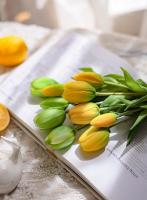 China Commercial Mini Fake Holiday Flowers Tulip Bouquet For Easter for sale