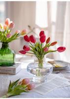 China Commercial Mini Fake Holiday Flowers Tulip Bouquet For Easter for sale