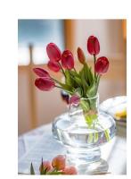 China Commercial Mini Fake Holiday Flowers Tulip Bouquet For Easter for sale
