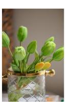 China Moisturizing Immortal Preserved Fresh Flowers Cut Tulips Arrangements for sale
