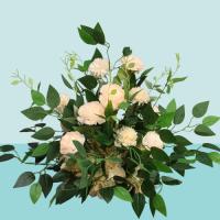 China Decorative Faux Floral Sphere Artificial Flower Ball Centerpiece T Stage Layout for sale