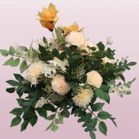 China Decorative Faux Floral Sphere Artificial Flower Ball Centerpiece T Stage Layout for sale