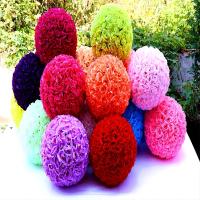China Premium Silk Red Rose Balls Fake Topiary Hydrangea 20cm Customized for sale