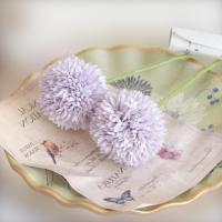 China 28CM Handmade Artificial Chrysanthemum Ball Flowers Wedding for sale