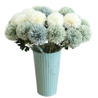 China OEM Fake Flower Bouquet Home Decoration White Chrysanthemum Artificial for sale