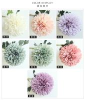 China OEM Fake Flower Bouquet Home Decoration White Chrysanthemum Artificial for sale