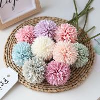 China Silk Chrysanthemum Faux Fake Flower Bouquet Realistic effect for sale