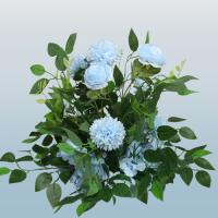 China High Simulation Peony Fake Wedding Flowers Bouquets Catwalk Stage Decoration for sale
