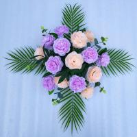 China Multifunctional Fake Wedding Flowers Silk Floral Centerpieces for sale