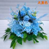 China Multifunctional Fake Wedding Flowers Silk Floral Centerpieces for sale