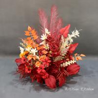 China Multifunctional Fake Wedding Flowers Silk Floral Centerpieces for sale