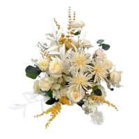 China Wedding Faux Hydrangea Centerpiece Silk Floral Arrangements for sale