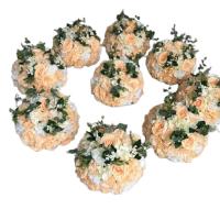 China Wedding Faux Hydrangea Centerpiece Silk Floral Arrangements for sale