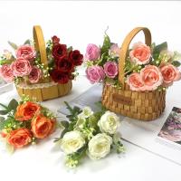 China Fake Ranunculus Artificial Silk Flowers Outdoor Indoor Wedding for sale