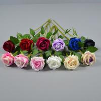 China Lifelike Artificial Peony Rose Floral Arrangement Purple White Champagne for sale