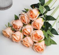 China Fake Silk Wedding Bouquets Fendera Rose Ornaments for sale