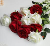China Fake Silk Wedding Bouquets Fendera Rose Ornaments for sale